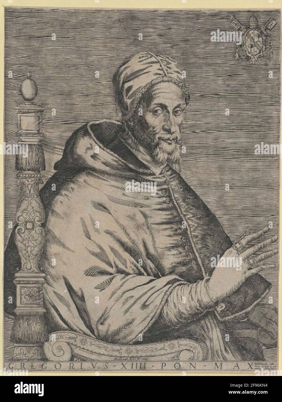 Gregor XIV., papa Stock Photo - Alamy