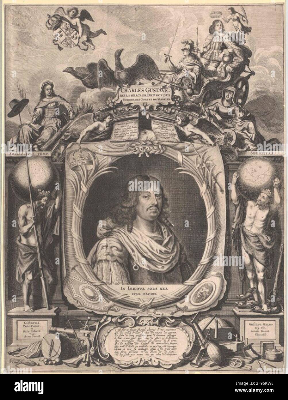 Karl X. Gustav, King of Sweden Stock Photo - Alamy