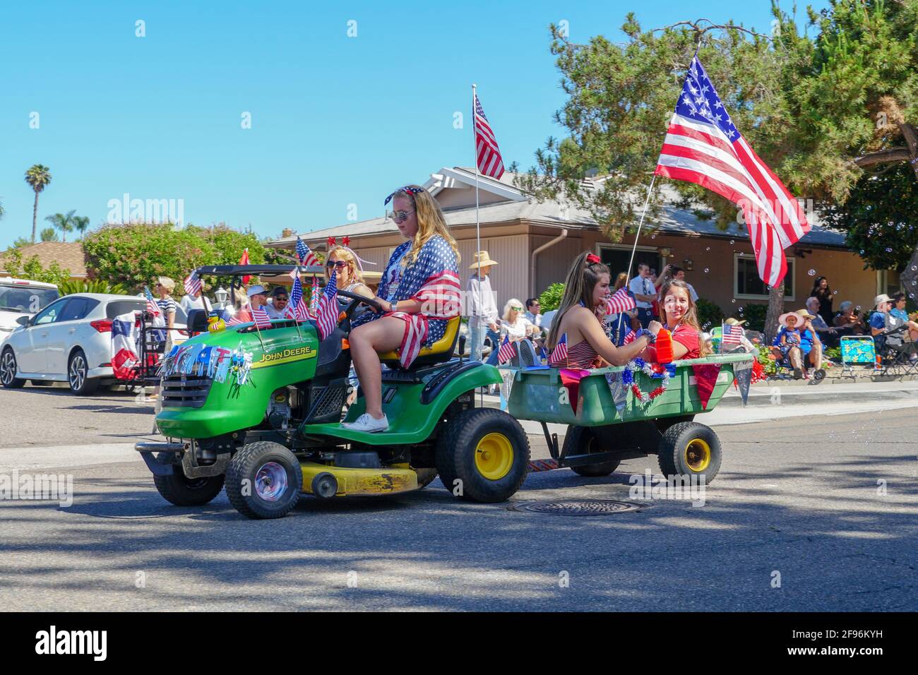 American riding party hi-res stock photography and images - Alamy