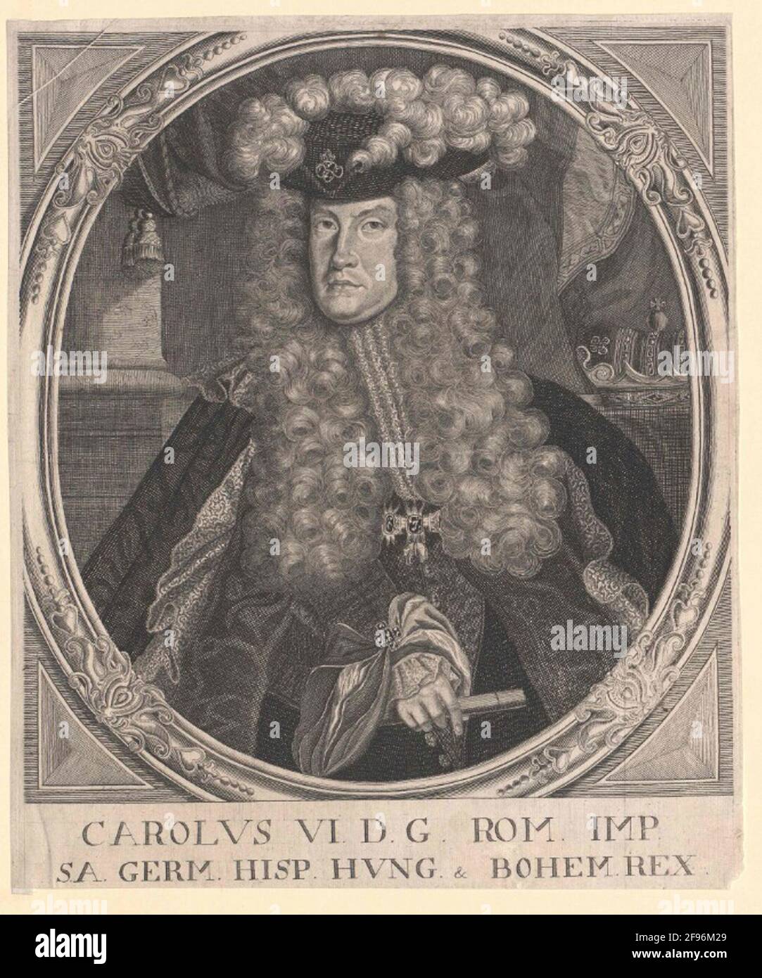 Karl VI., Roman-German Kaiser Stock Photo - Alamy