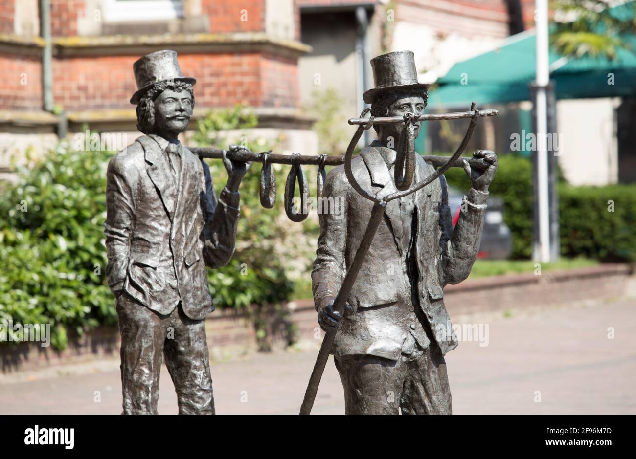 Old town of Gescher Stock Photo - Alamy
