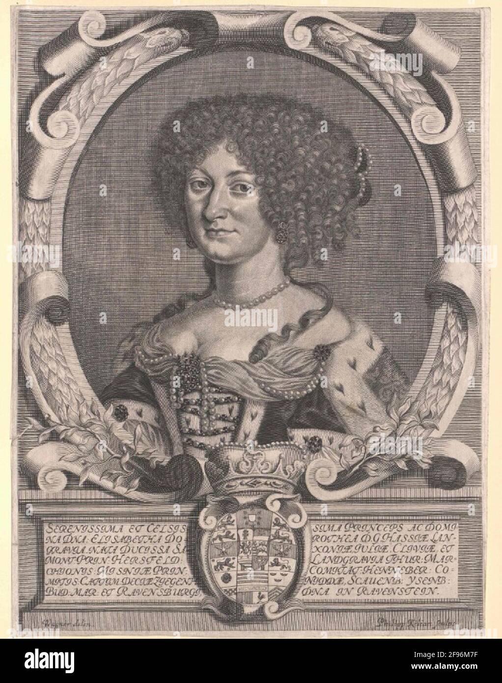 Elisabeth Dorothea, Princess of Sachsen-Gotha Stock Photo - Alamy