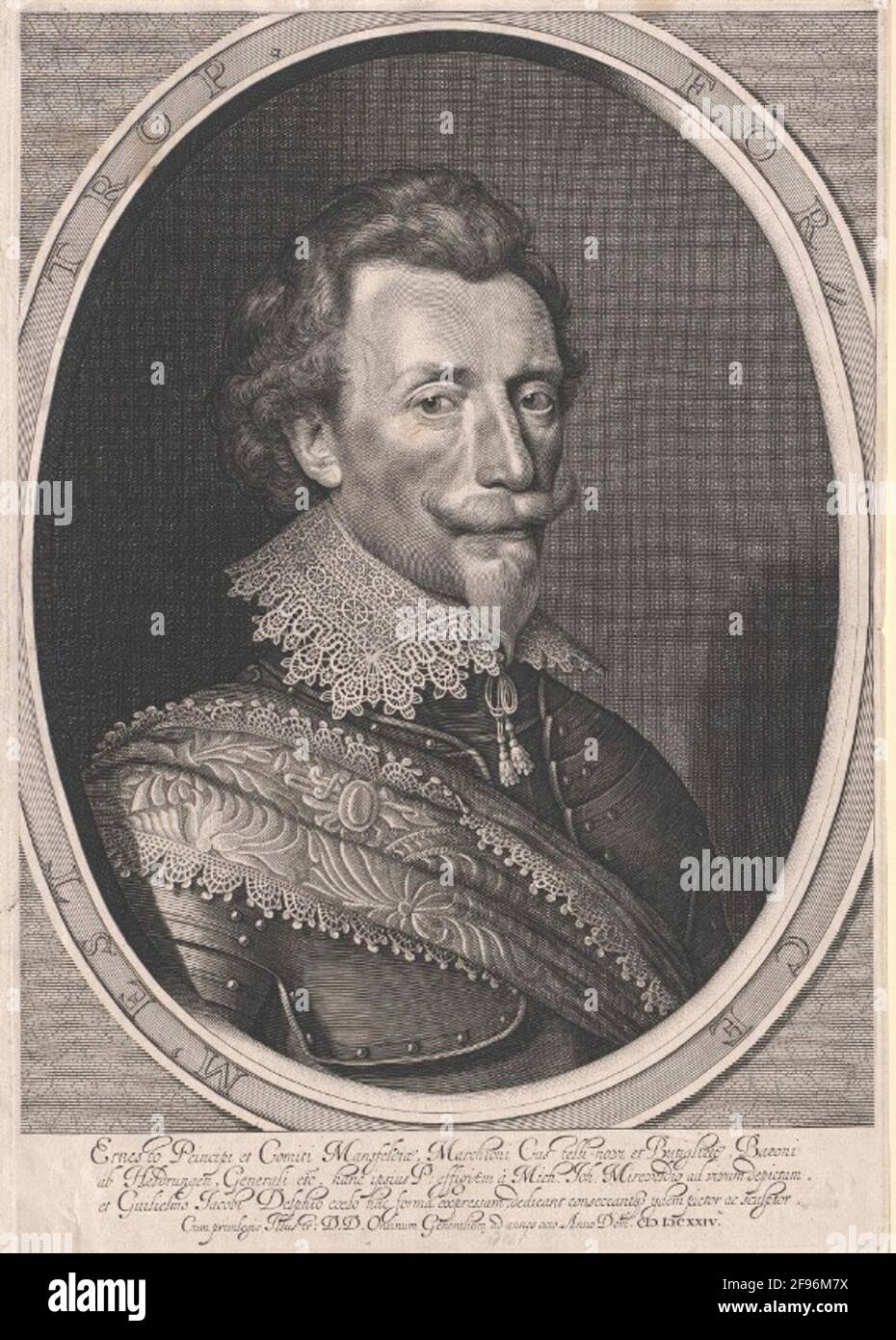 Mansfeld, Peter Ernst Graf Painter: Miereveld, Michiel Vanstecher ...