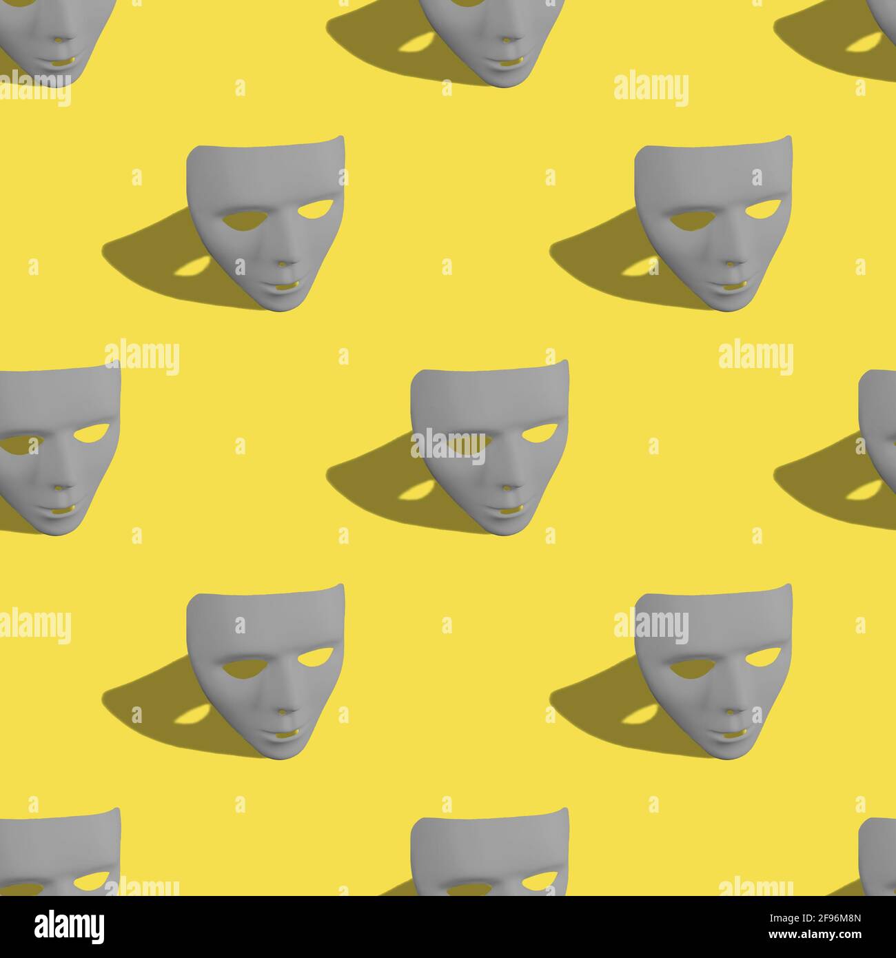 Seamless creative pattern layout made with Ultimate Gray color Carnival ...