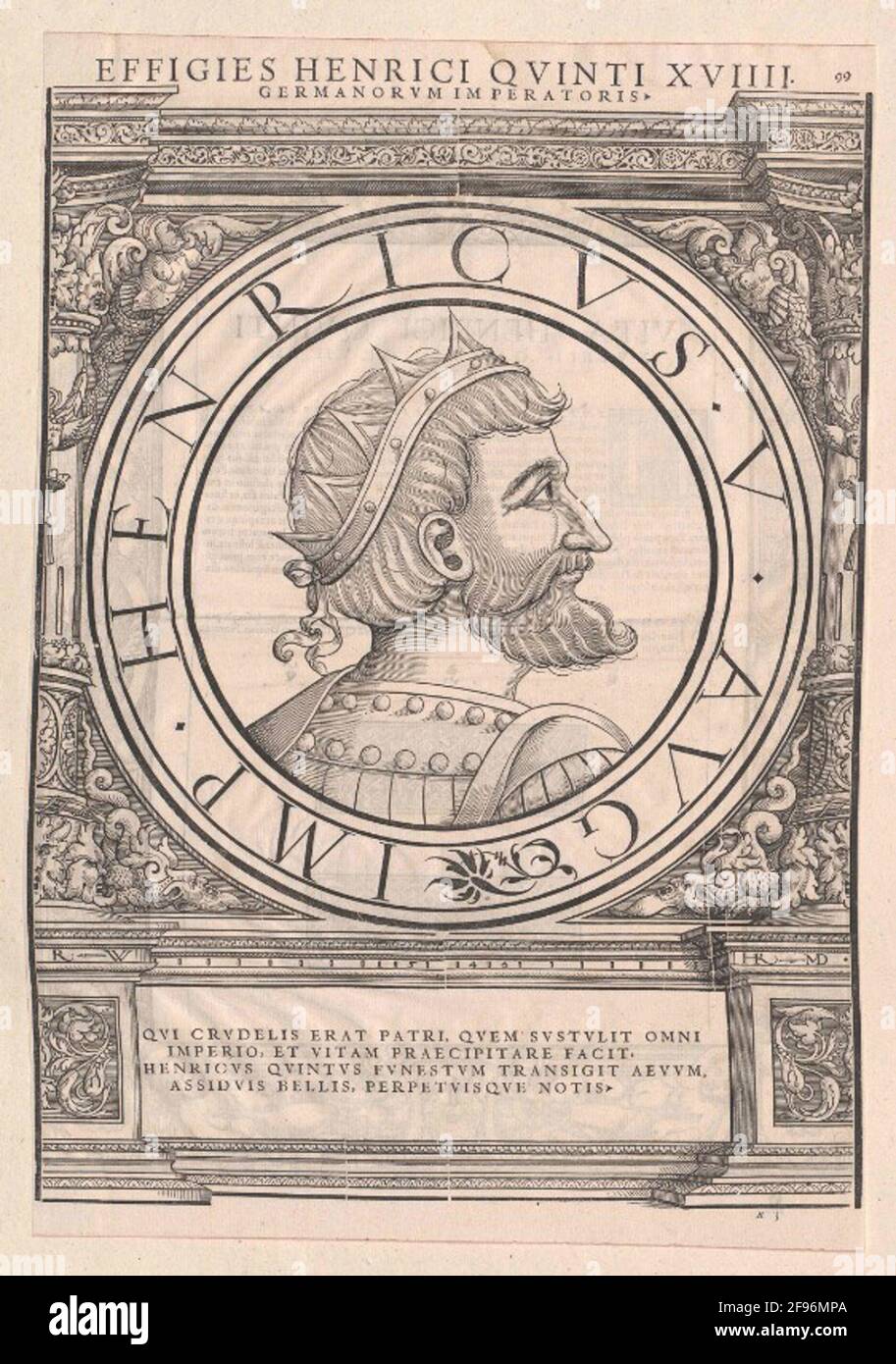 Heinrich V., Roman-German Kaiser Stock Photo - Alamy