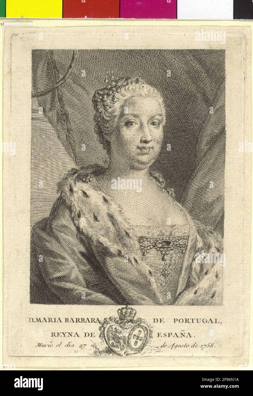 Maria Barbara, Infantin of Portugal Stock Photo - Alamy