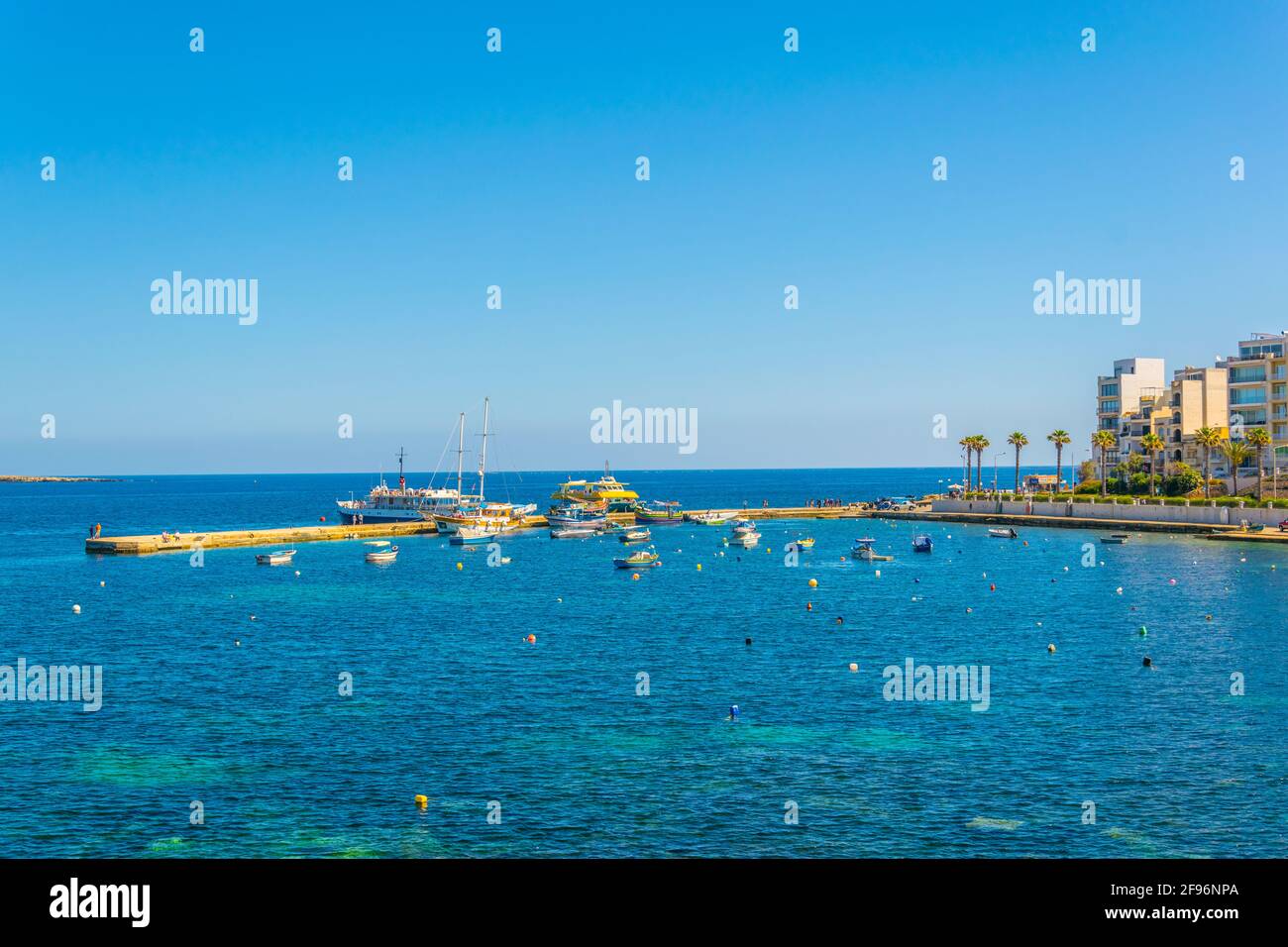 Bugibba harbour malta hi-res stock photography and images - Alamy
