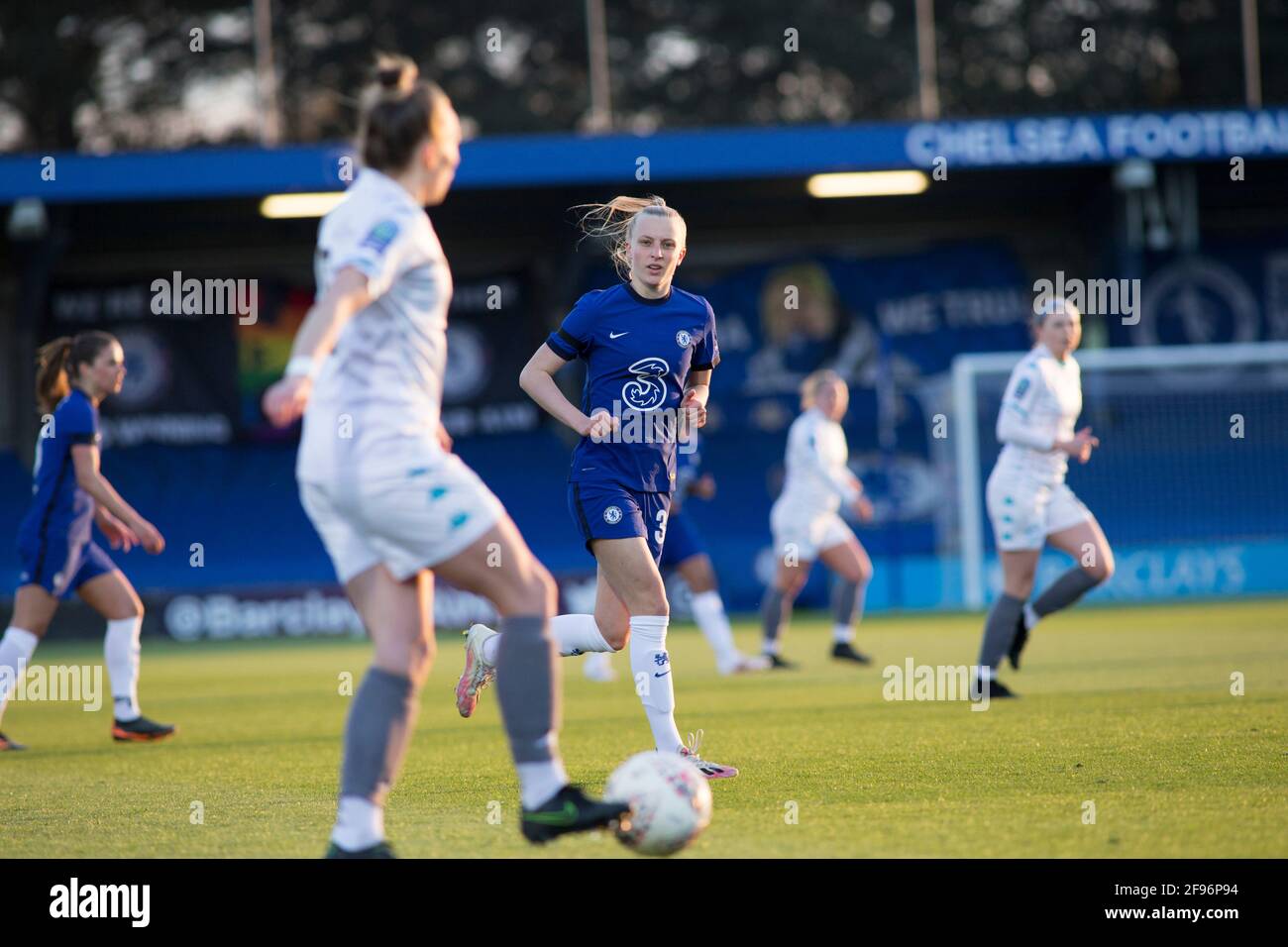 LONDON, UK. APRIL 16TH : Beever-Jones (Chelsea) looks on during the ...