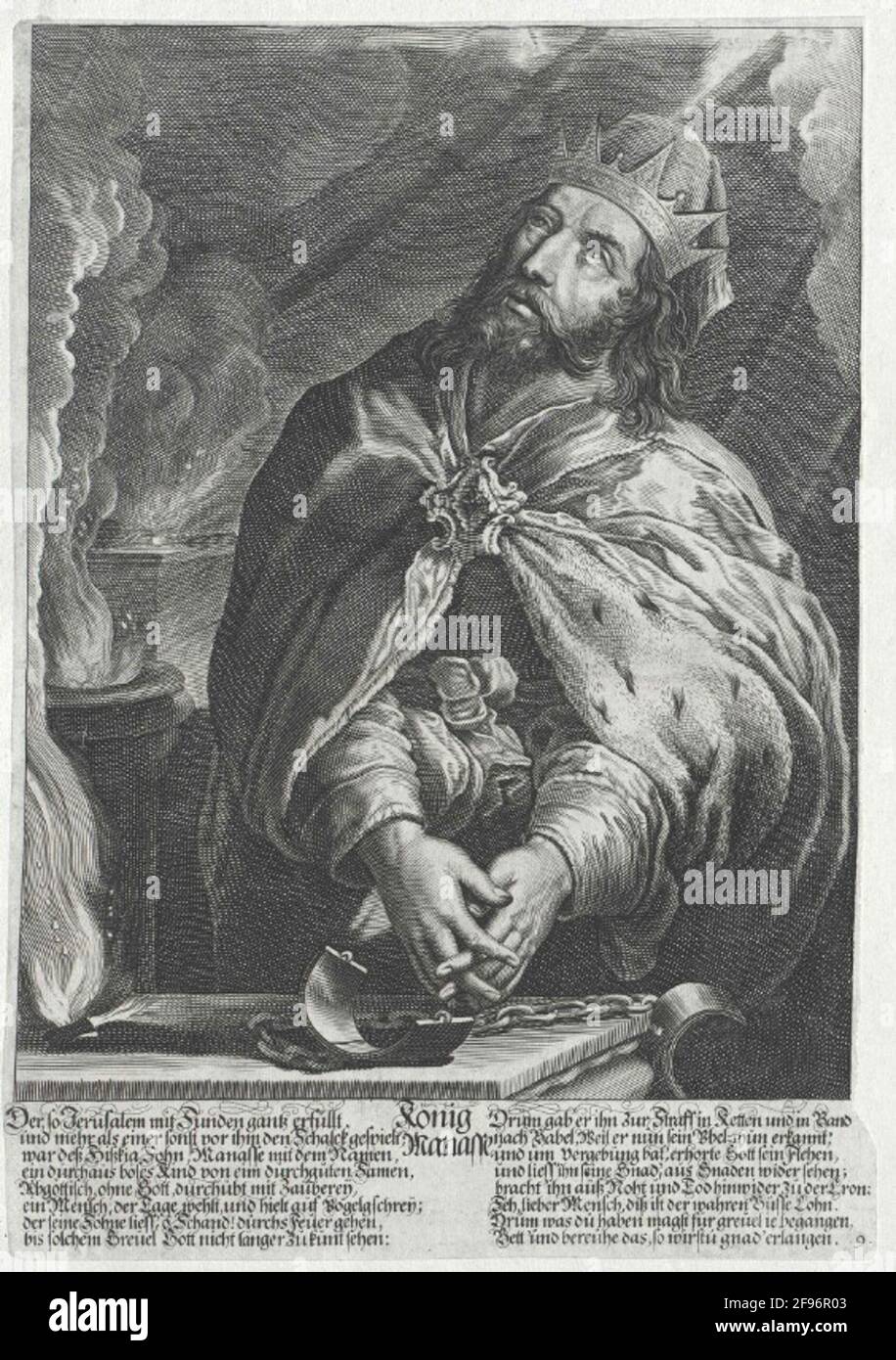 Manasse, King of Judah Stock Photo - Alamy