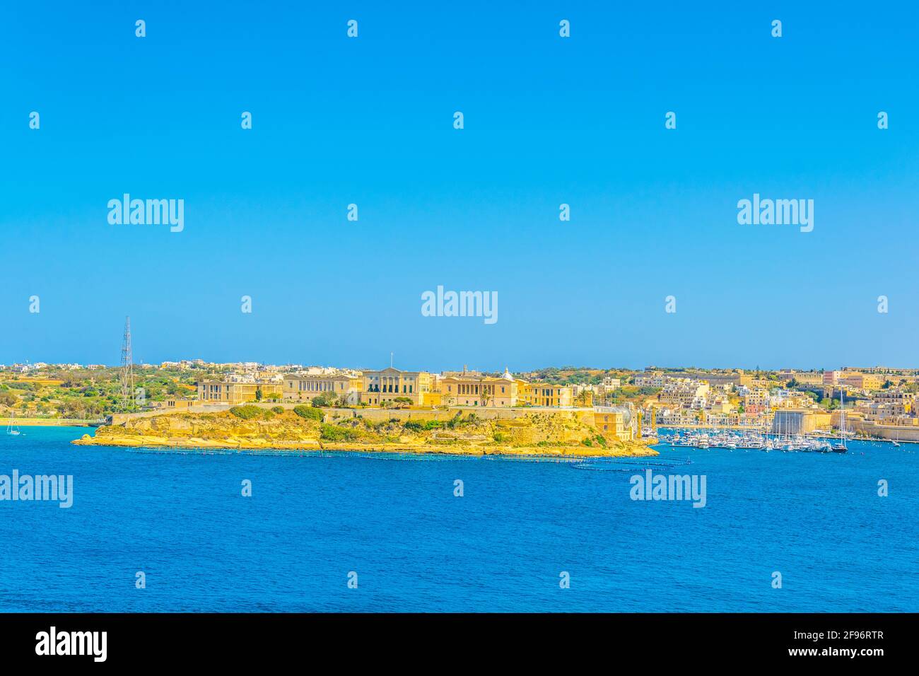 Villa Bighi in Malta Stock Photo - Alamy