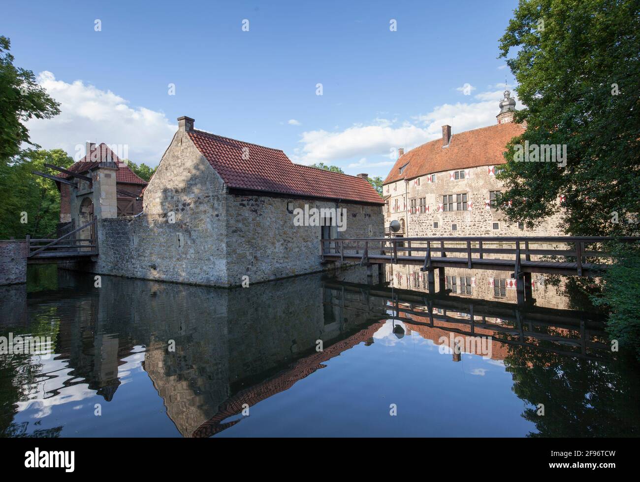 Vischering Castle, Luedinghausen, Muensterland Stock Photo - Alamy