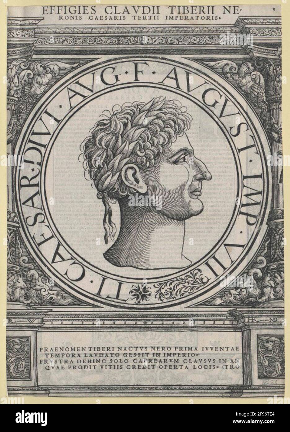 Tiberius, Roman Emperor Stock Photo - Alamy