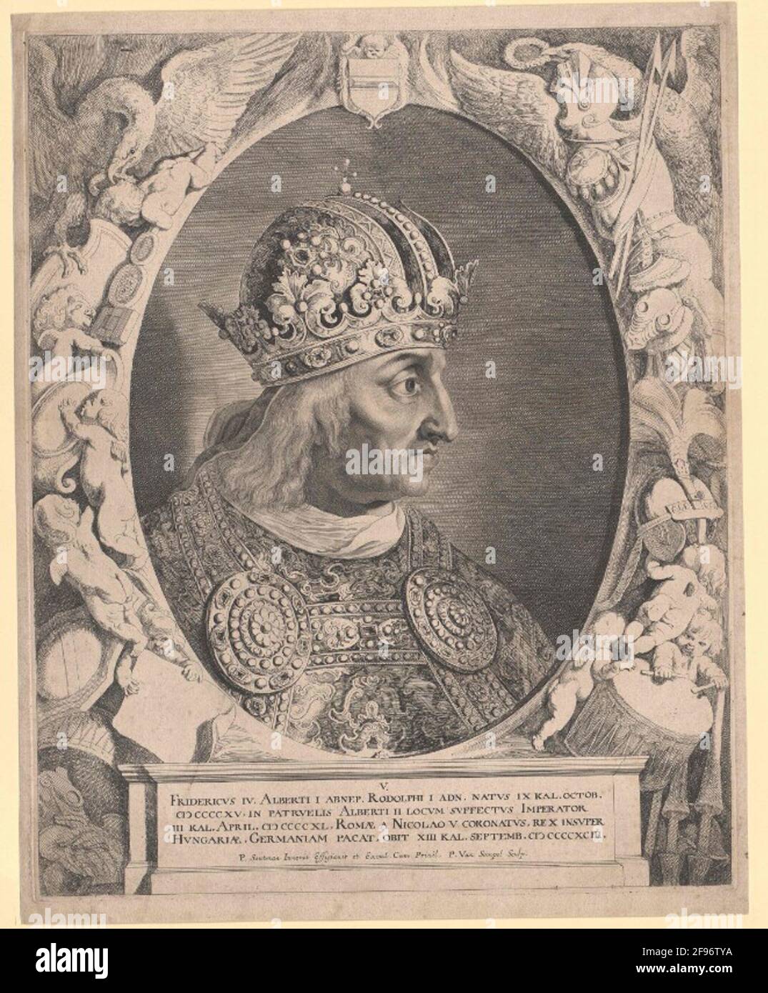 Friedrich III., Roman-German Emperor Stock Photo - Alamy