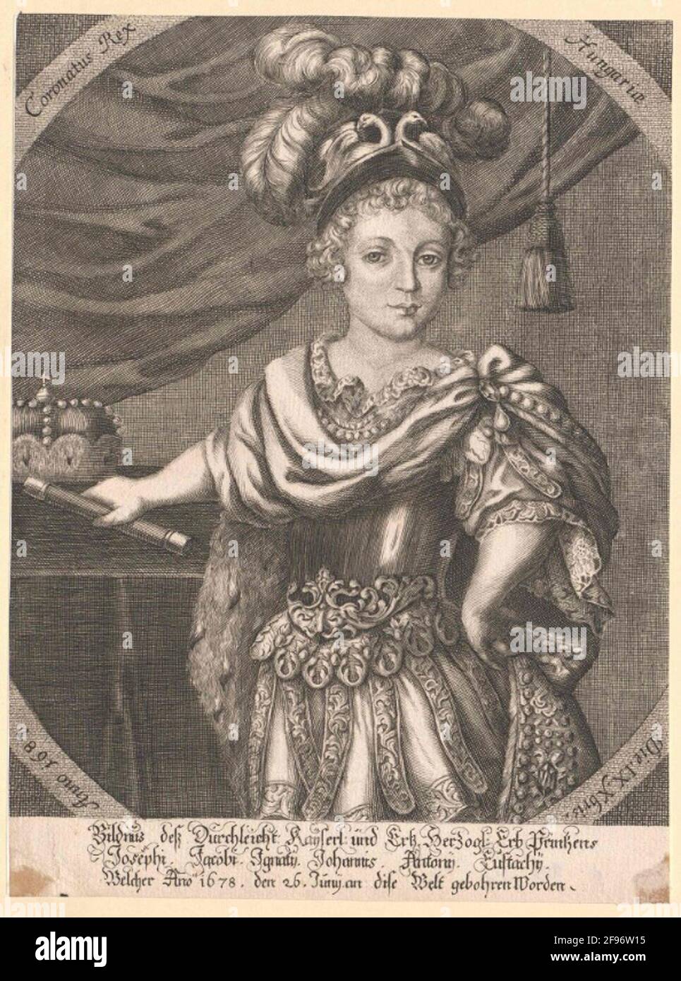 Josef I., Roman-German Kaiser Stock Photo - Alamy