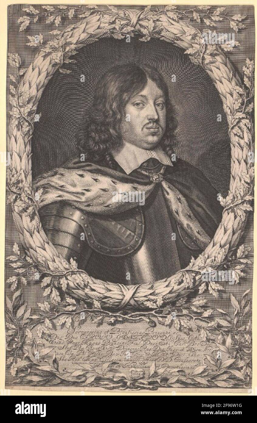 Karl X. Gustav, King of Sweden Stecher: Falck, Jeremias Stock Photo - Alamy