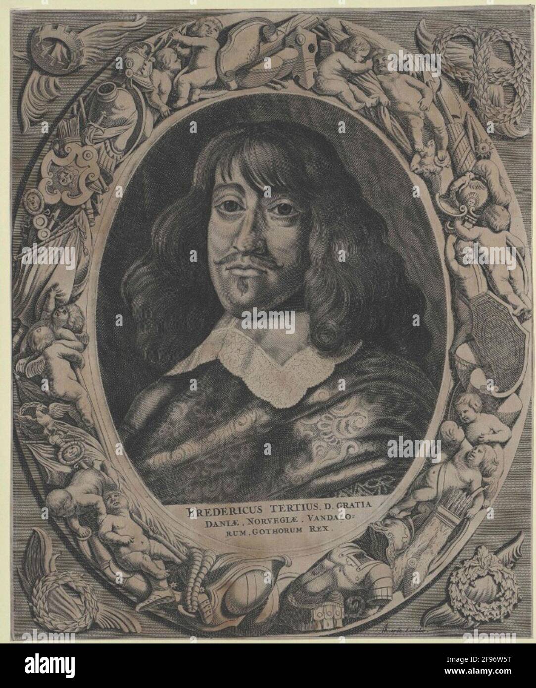 Frederick III., King of Denmark Stock Photo - Alamy