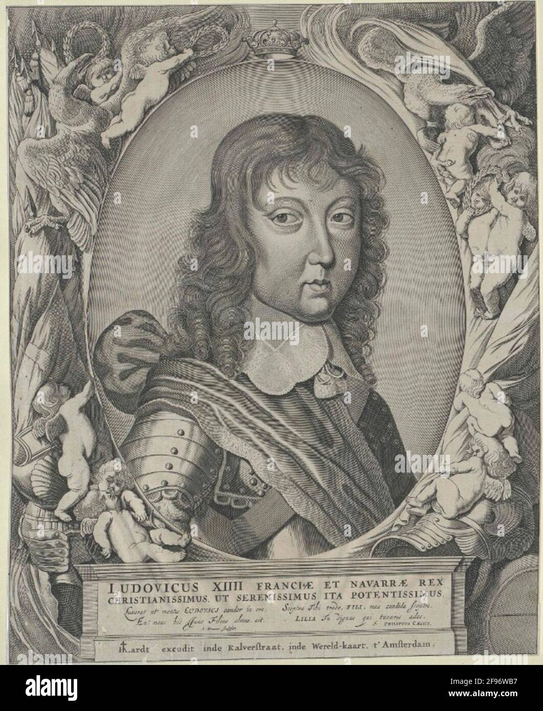 Ludwig Xiv., King of France Print of Jan Brouwer Stock Photo - Alamy