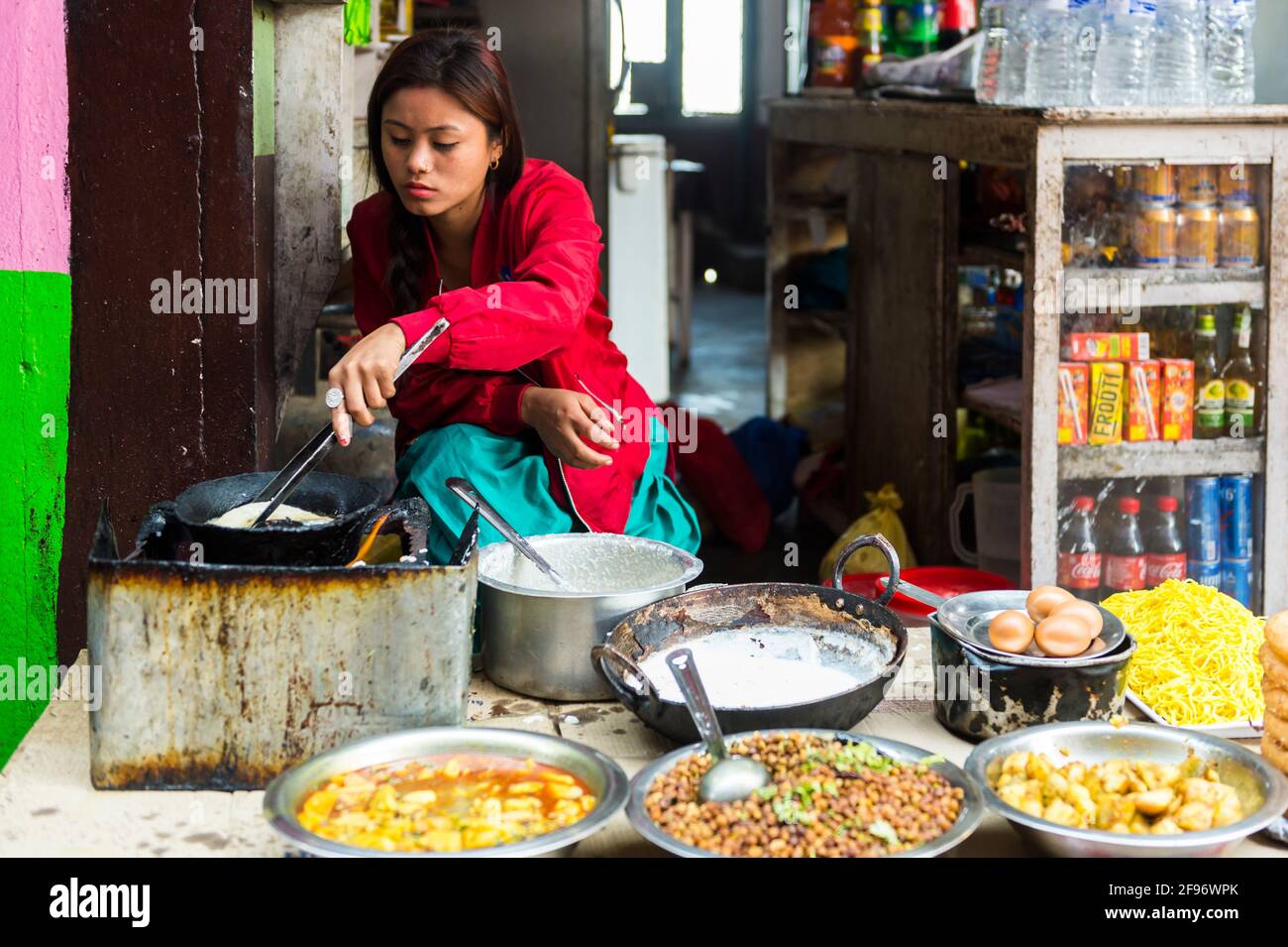 the Manakamana Temple Stock Photo - Alamy