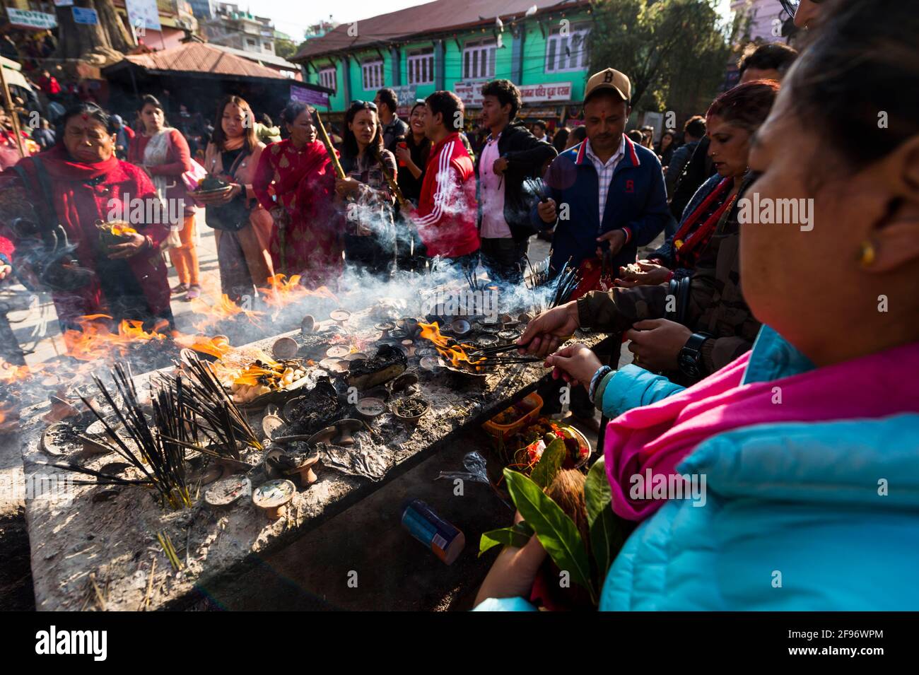 the Manakamana Temple Stock Photo - Alamy