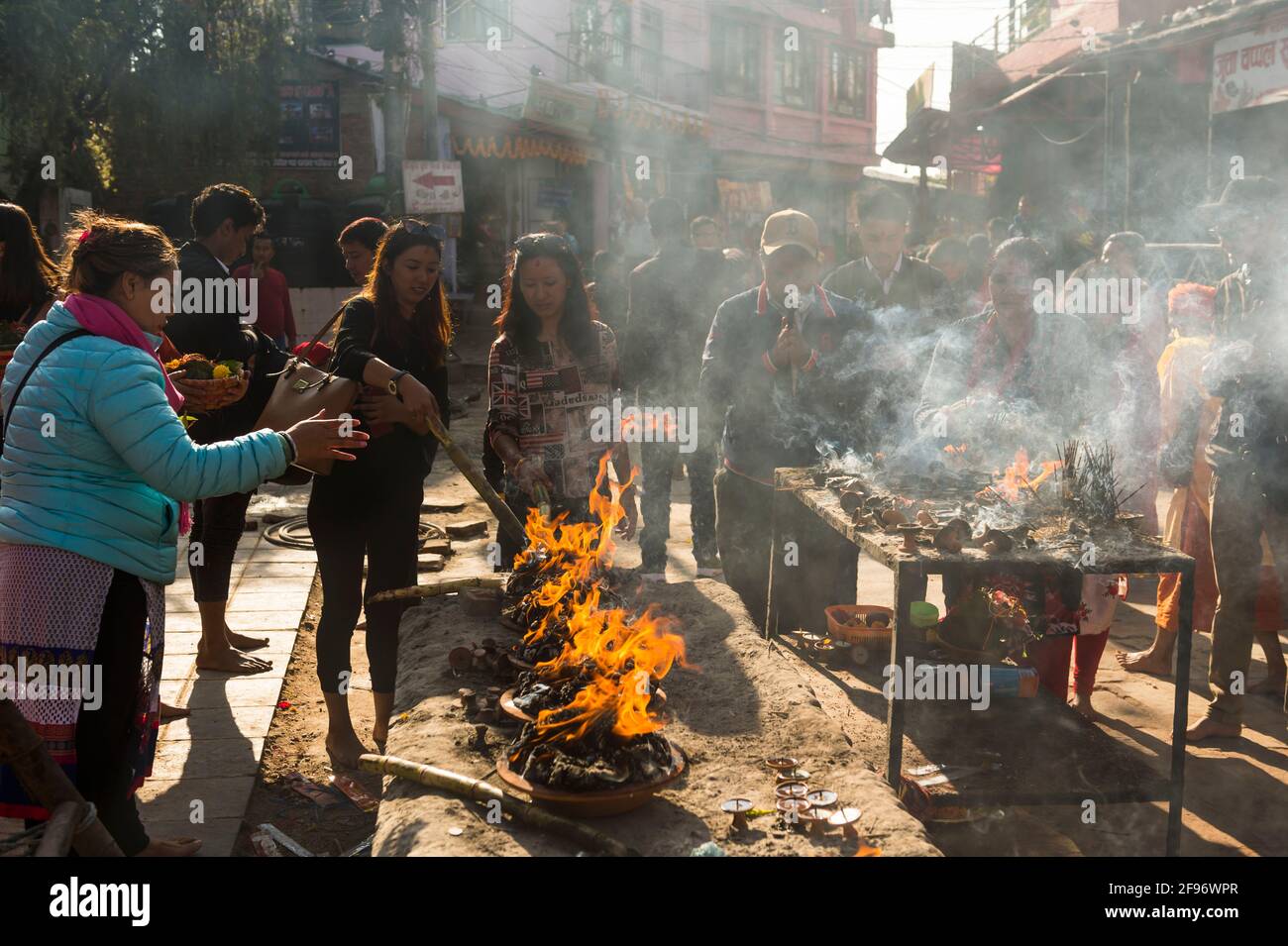 the Manakamana Temple Stock Photo - Alamy