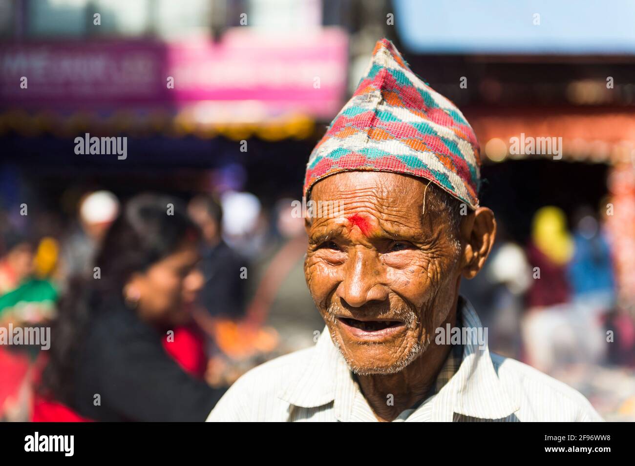 the Manakamana Temple Stock Photo - Alamy