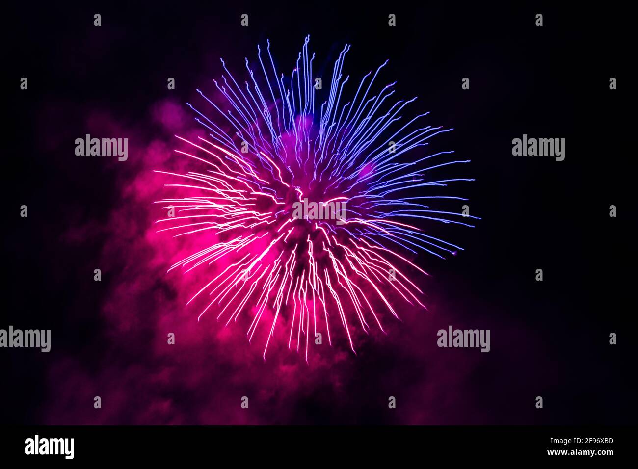 Low angle shot of colorful fireworks at night - great for wallpapers ...