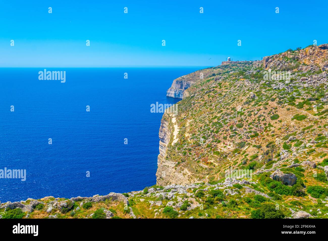 Dingli cliff view hi-res stock photography and images - Alamy