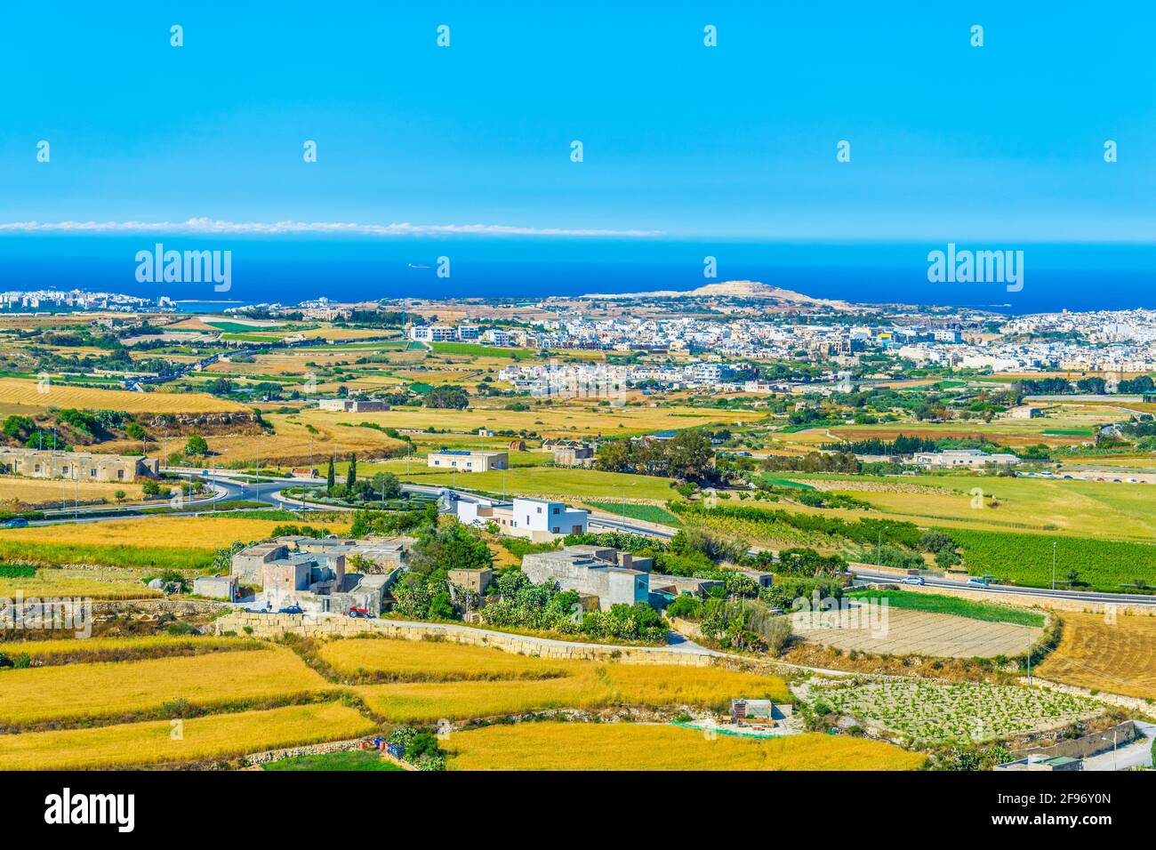 Countryside on Malta Stock Photo - Alamy