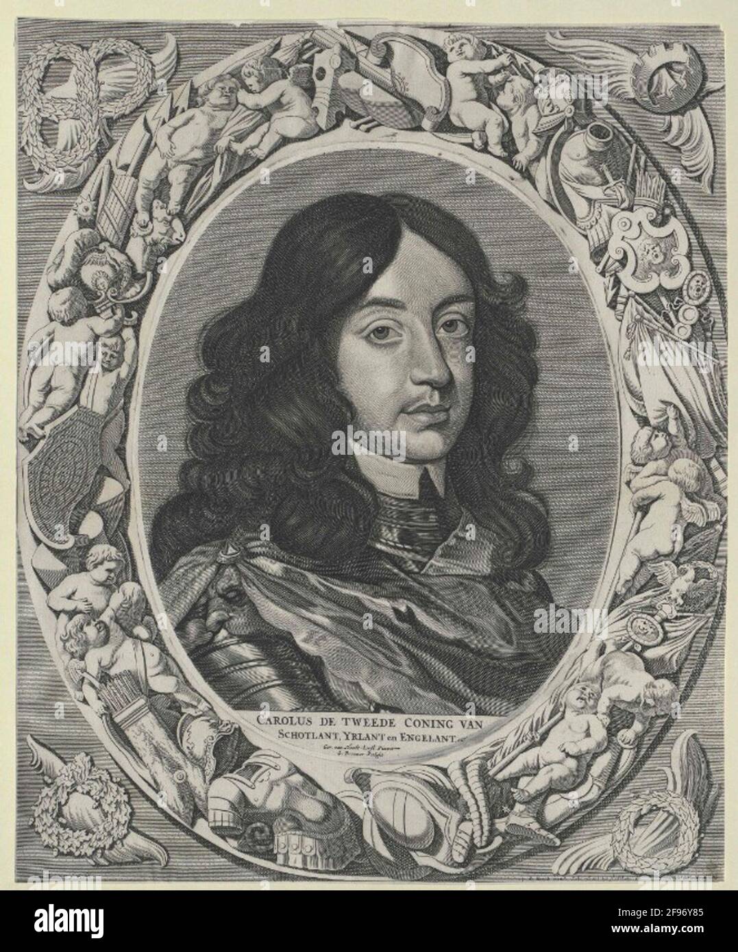 Karl II., King of England Stock Photo - Alamy