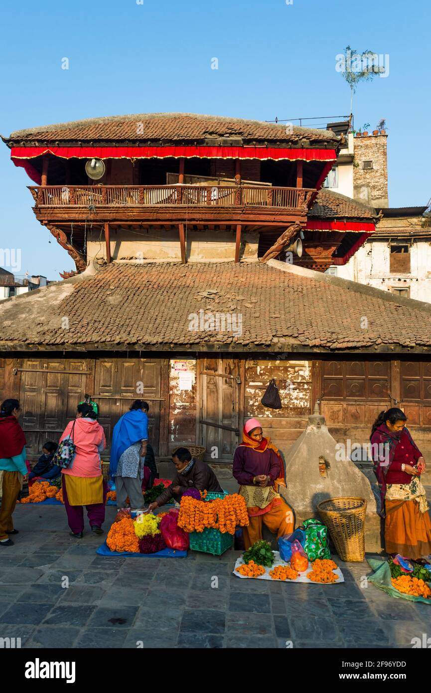 the Durbar Square Stock Photo - Alamy