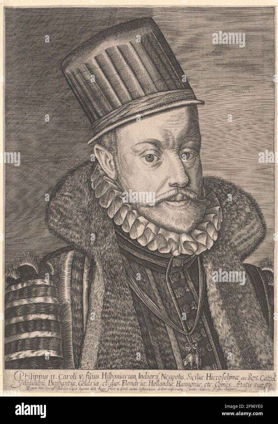 Philipp II., King of Spain Stock Photo - Alamy
