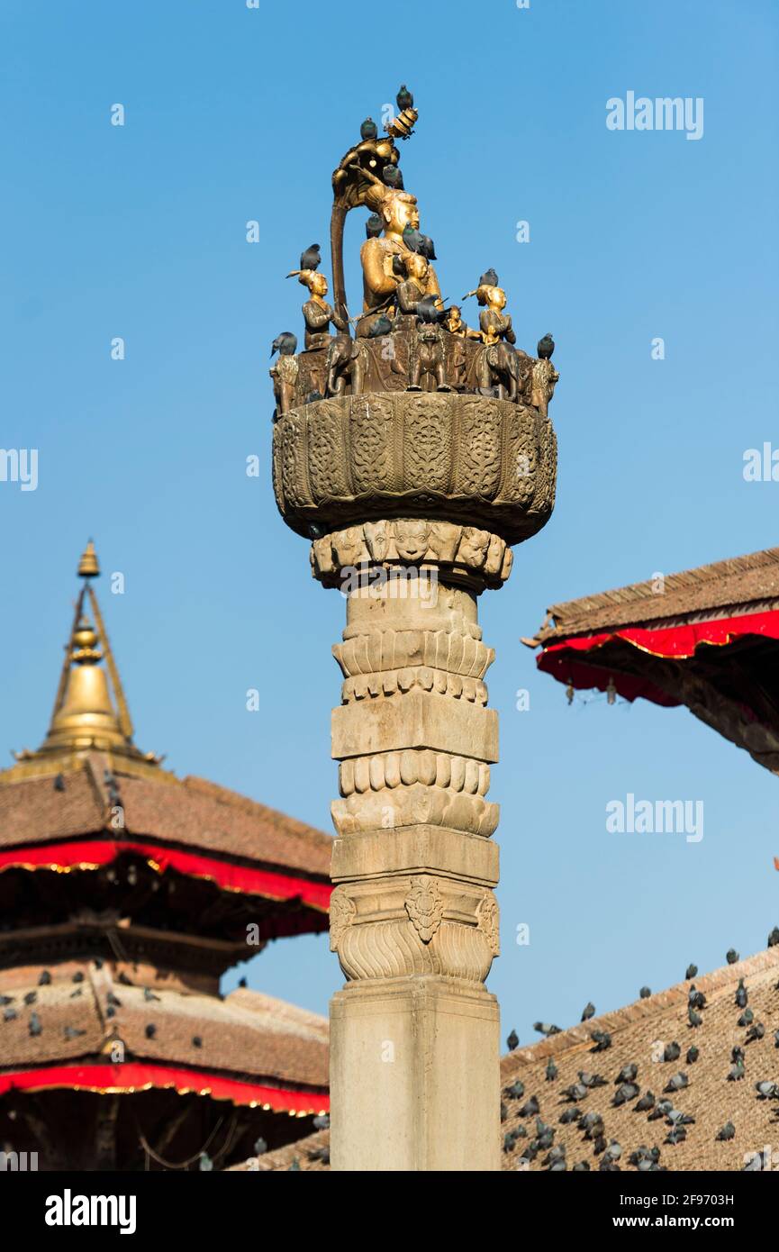 the Durbar Square Stock Photo - Alamy