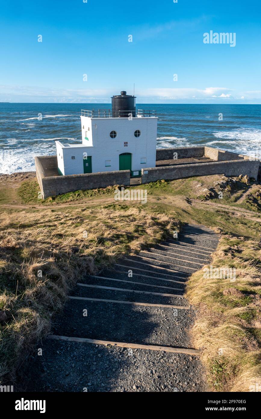 Bamburgh lighthouse hi-res stock photography and images - Alamy