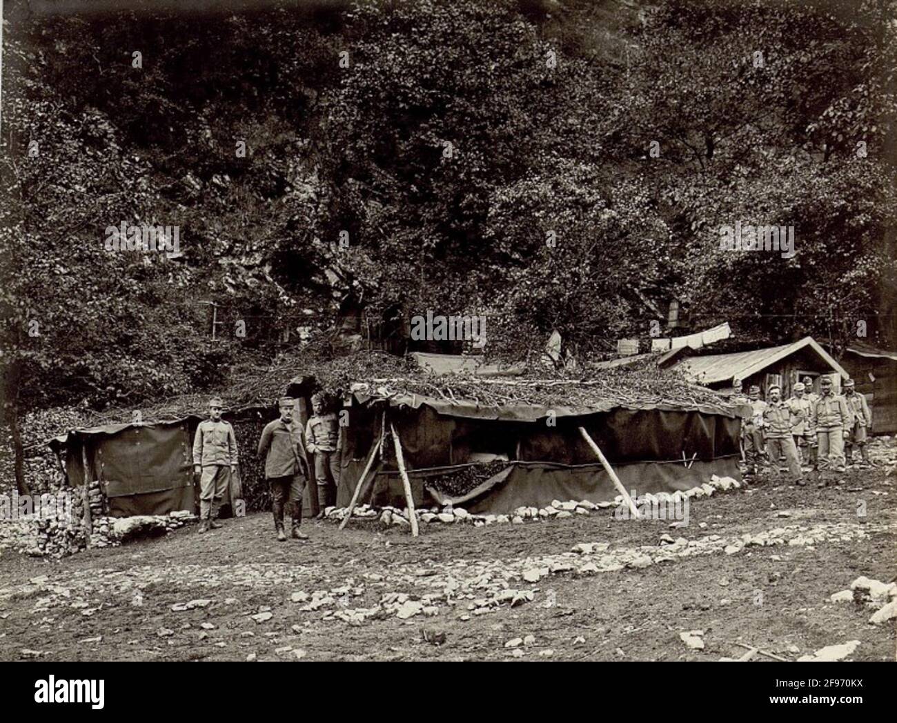 Field Court of the 50th Infantry Division in Pologar Stock Photo - Alamy