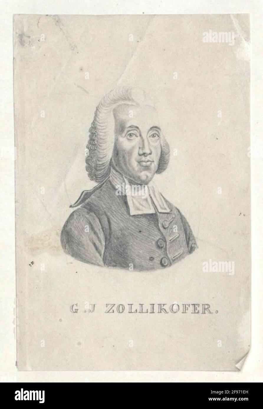 Zollikofer, Georg Joachim Stock Photo - Alamy
