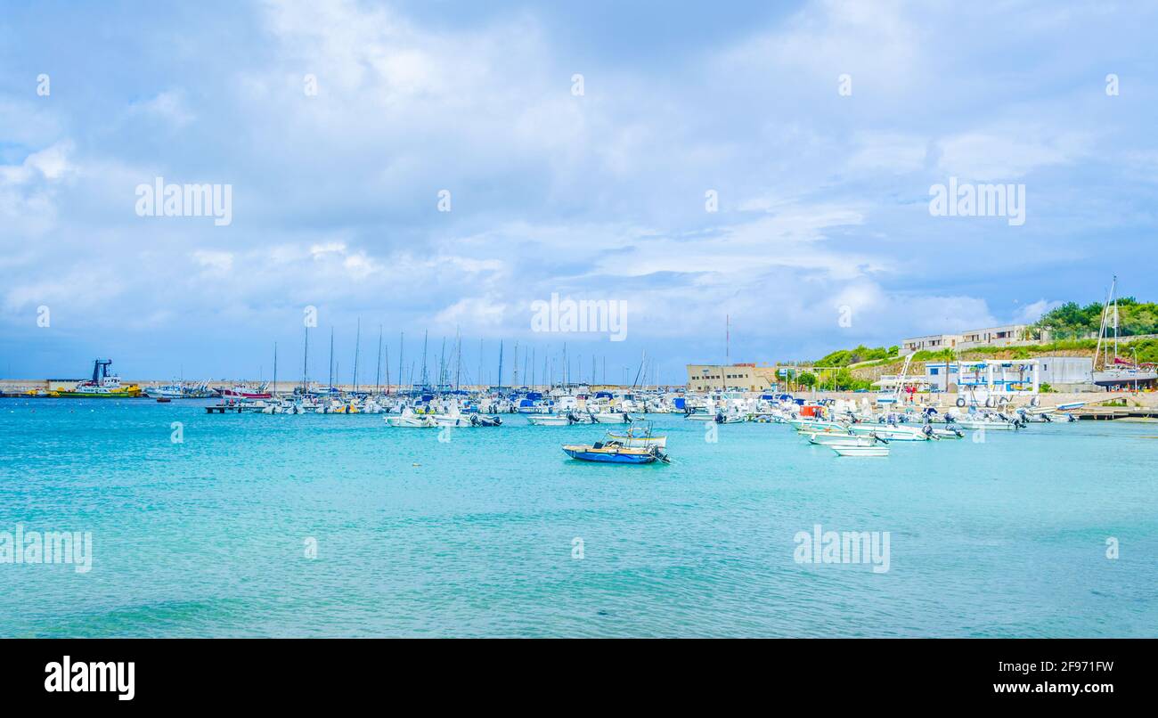 Yacht port in otranto puglia hi-res stock photography and images - Alamy