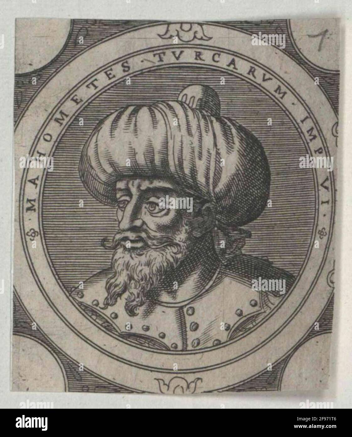 Mohammed I., Sultan of Turkey Stock Photo - Alamy