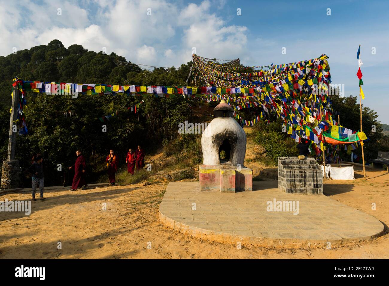 Pharping Monastery, Kora Stock Photo - Alamy
