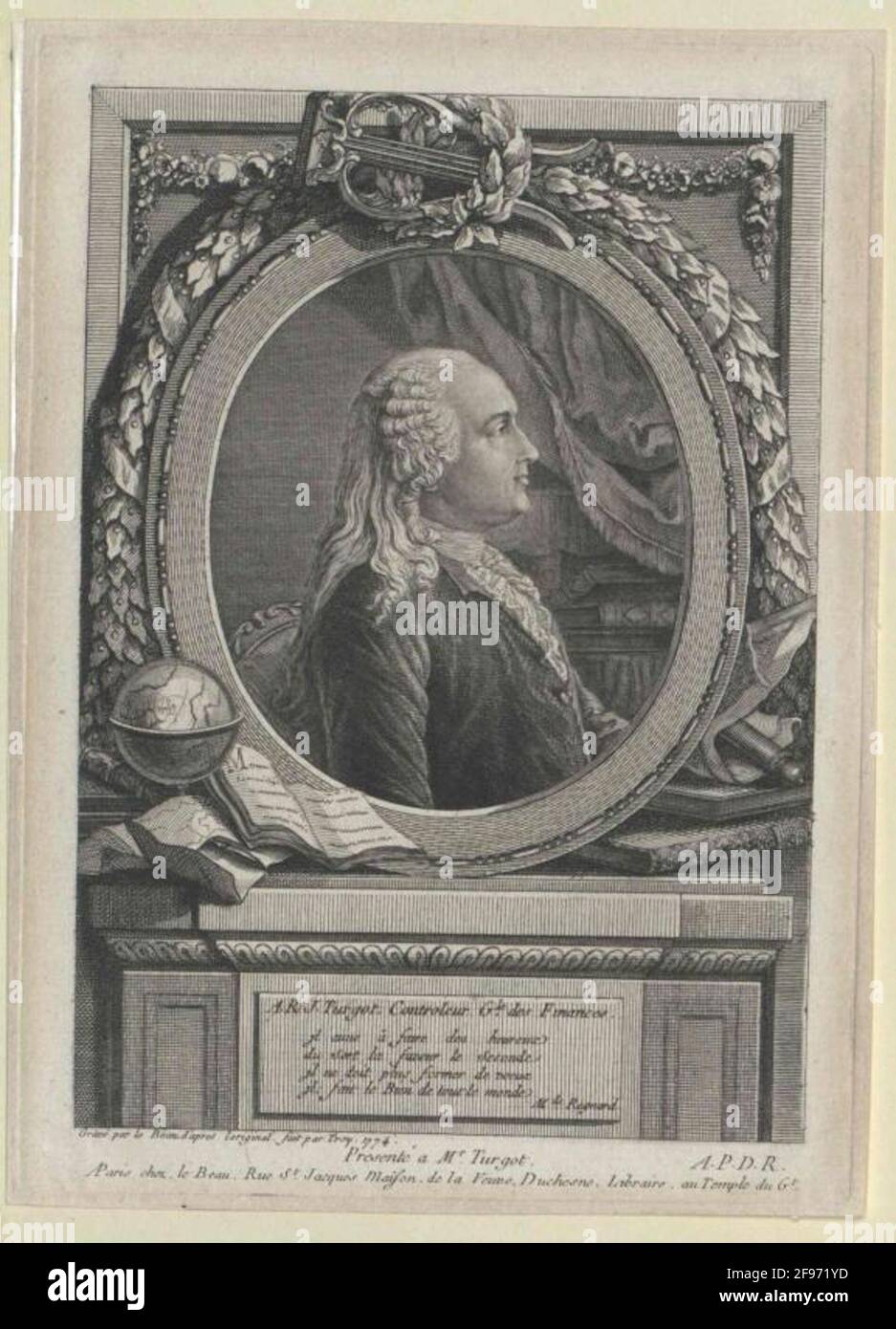 Jacques turgot hi-res stock photography and images - Alamy