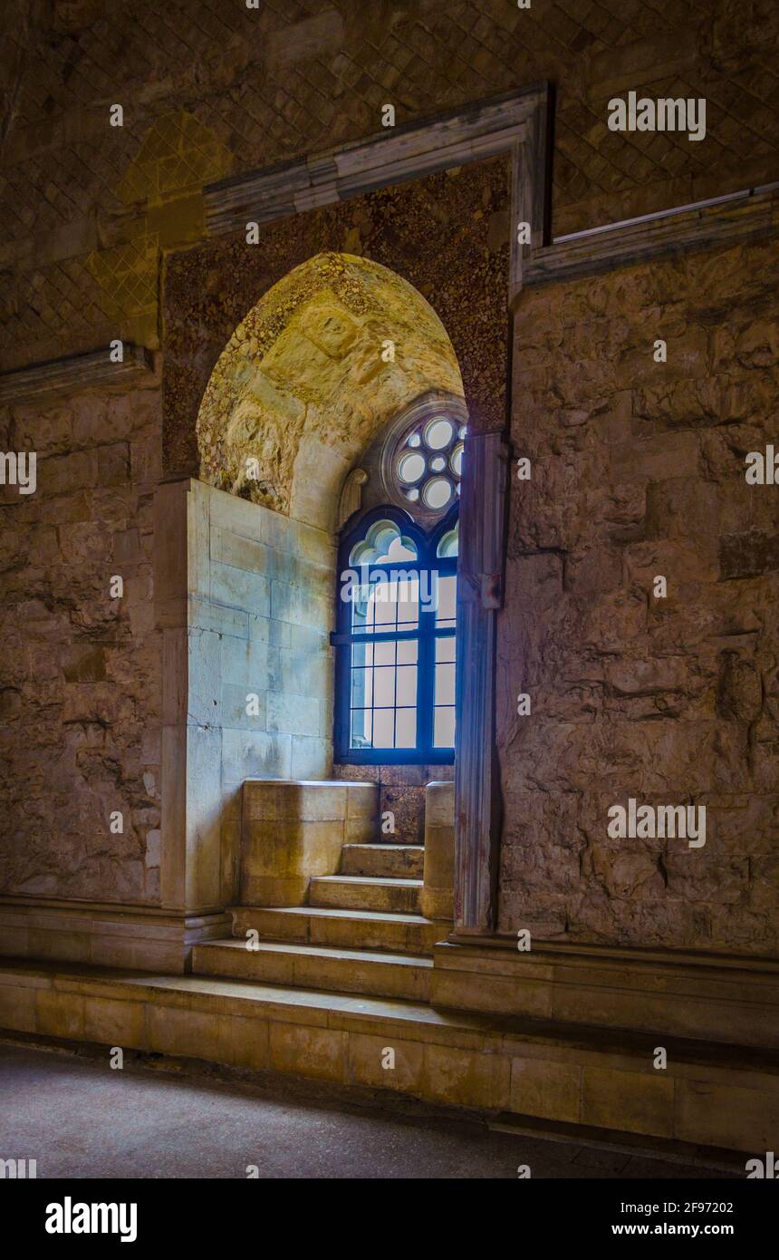 Room castel del monte castle hi-res stock photography and images - Alamy