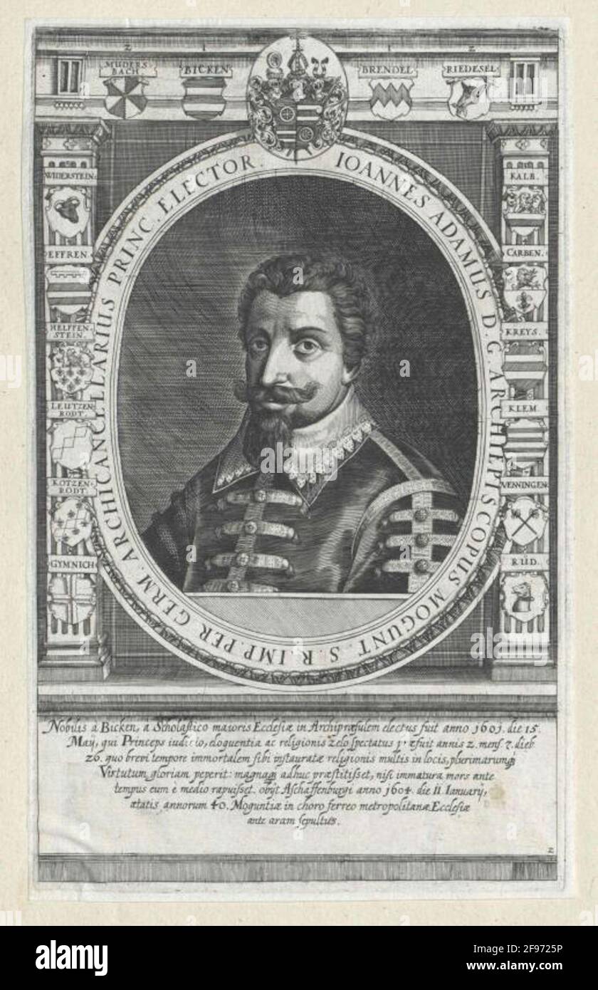 Bick, Johann Adam von Stecher: Furck, Sebastian Stock Photo - Alamy