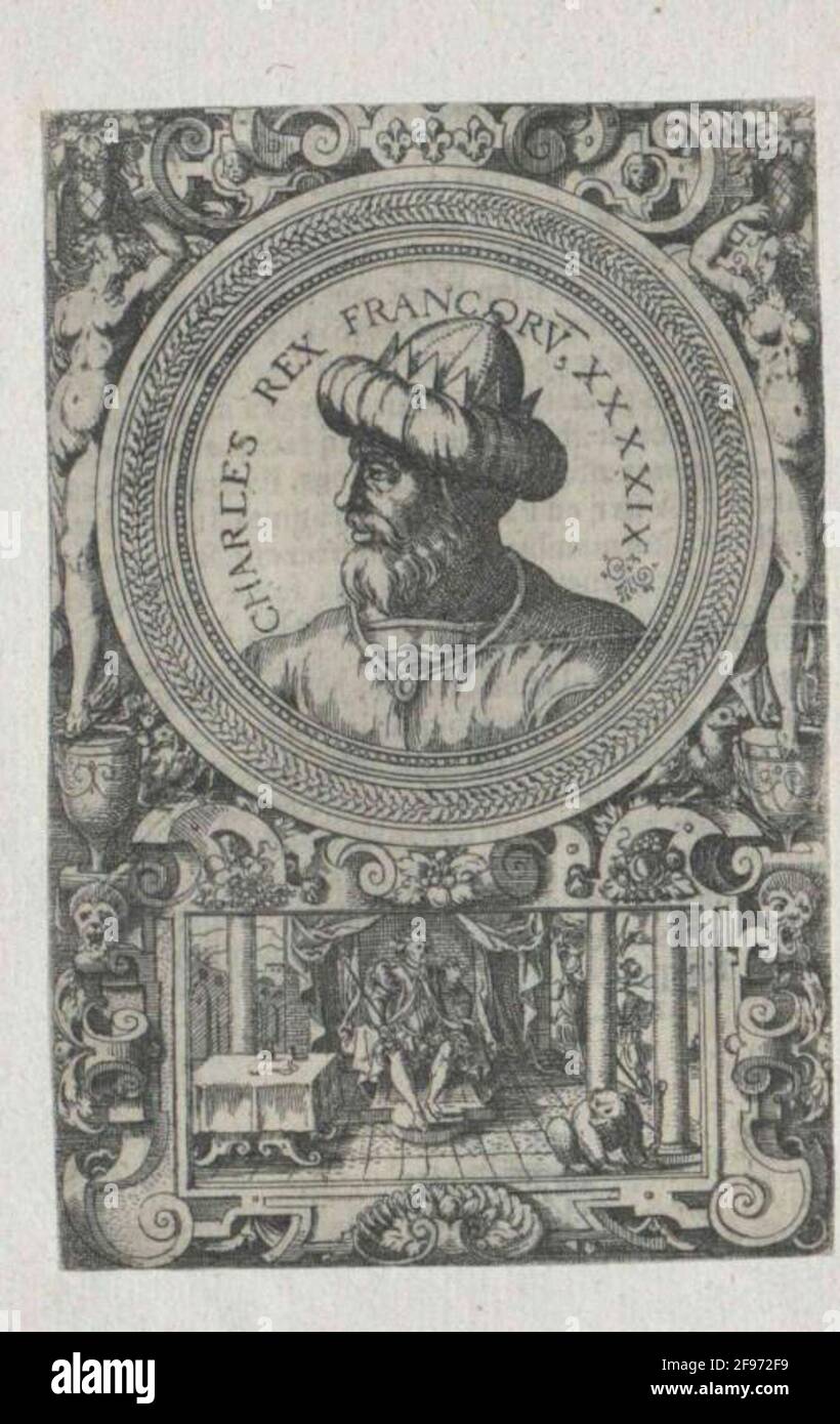 Karl IV. The beautiful, king of France Stock Photo - Alamy