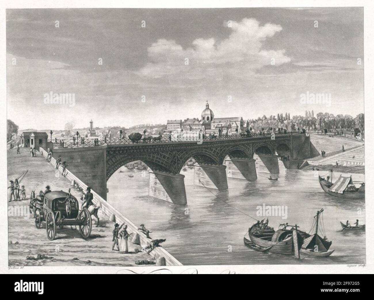 Austerlitz bridge hi-res stock photography and images - Alamy