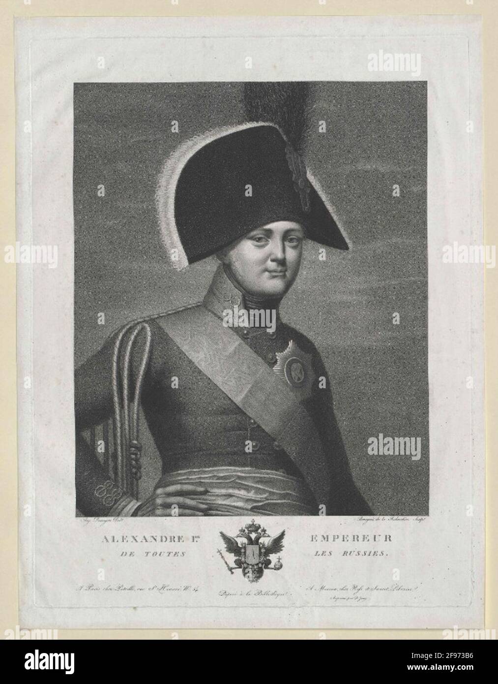 Alexander I, Kaiser of Russia Stock Photo - Alamy