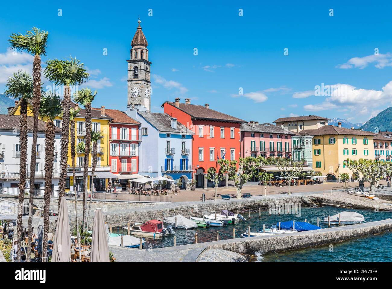 Ascona switzerland summer hi-res stock photography and images - Alamy