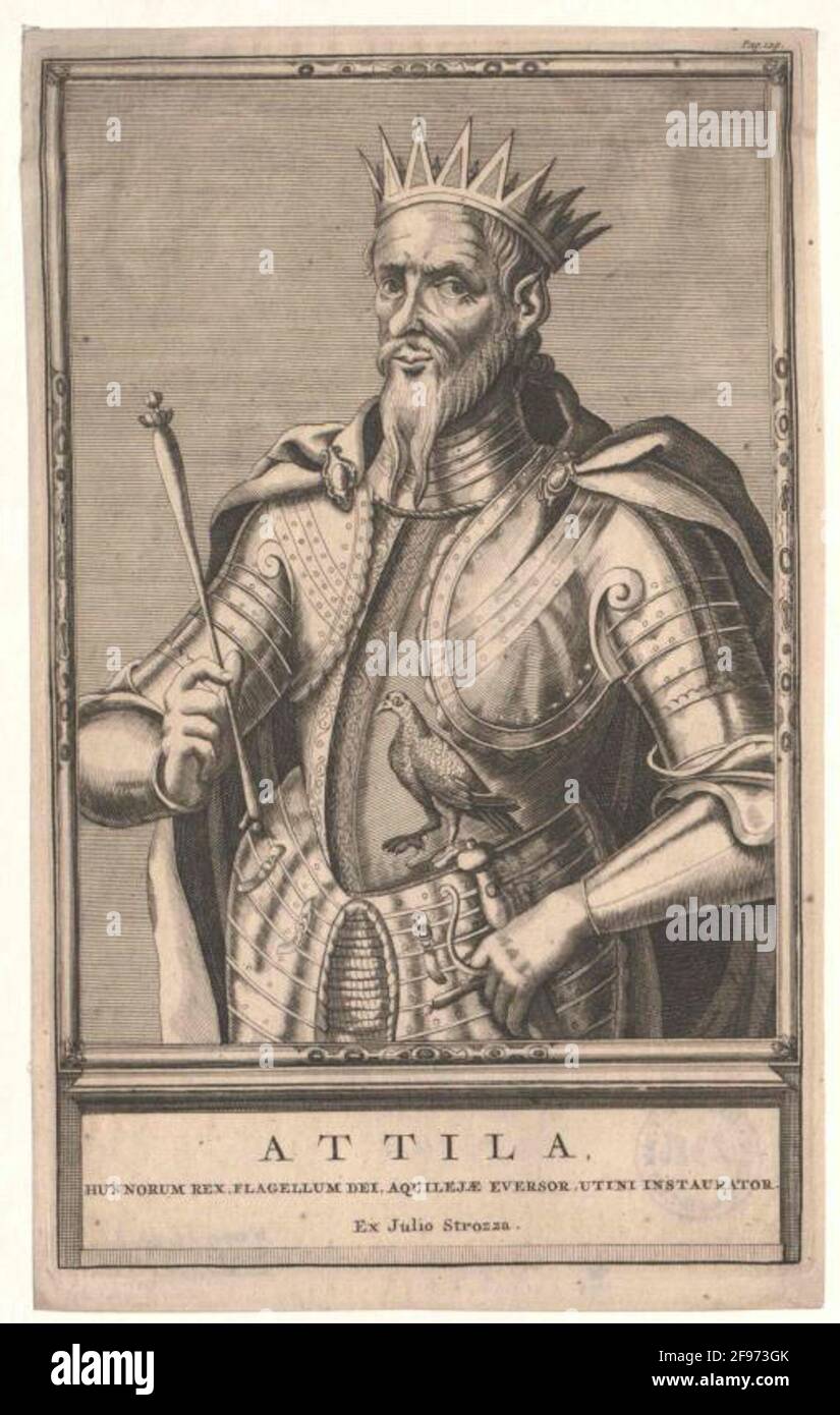 Roman hun hi-res stock photography and images - Alamy