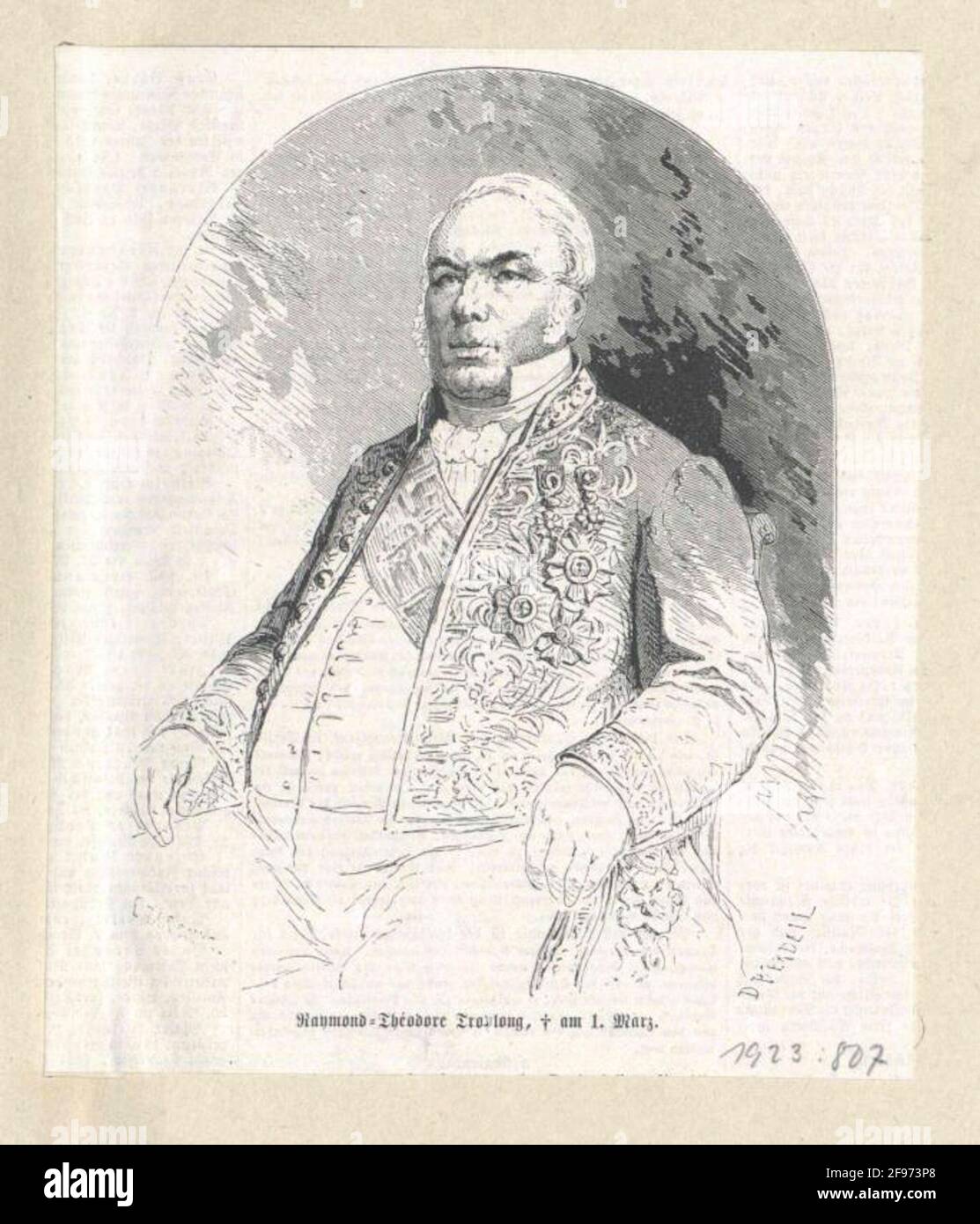 Troplong, Raymond Theodore Stock Photo - Alamy