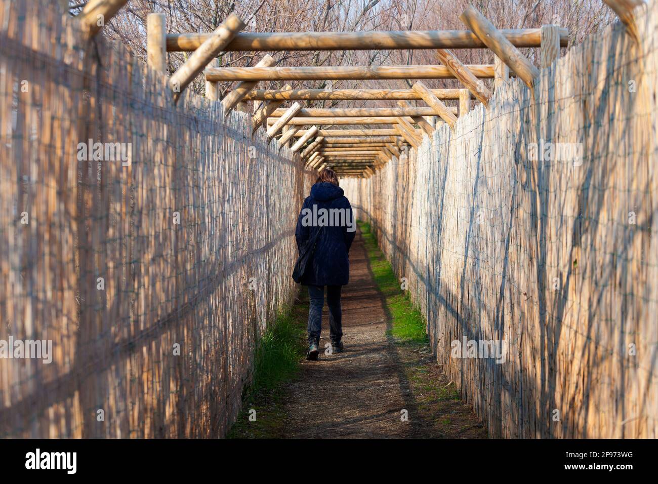 Cane barriers hi-res stock photography and images - Alamy