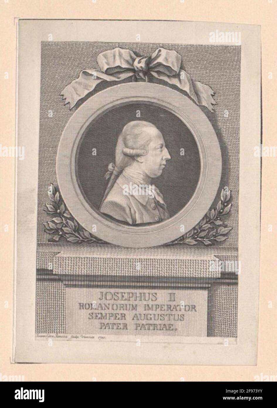Josef II., Roman-German Kaiser Stock Photo - Alamy