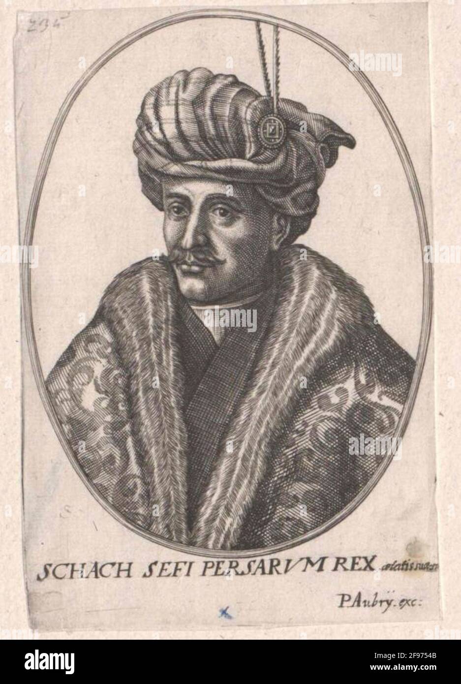 Shah Safi I, ruler of Persia Stock Photo - Alamy